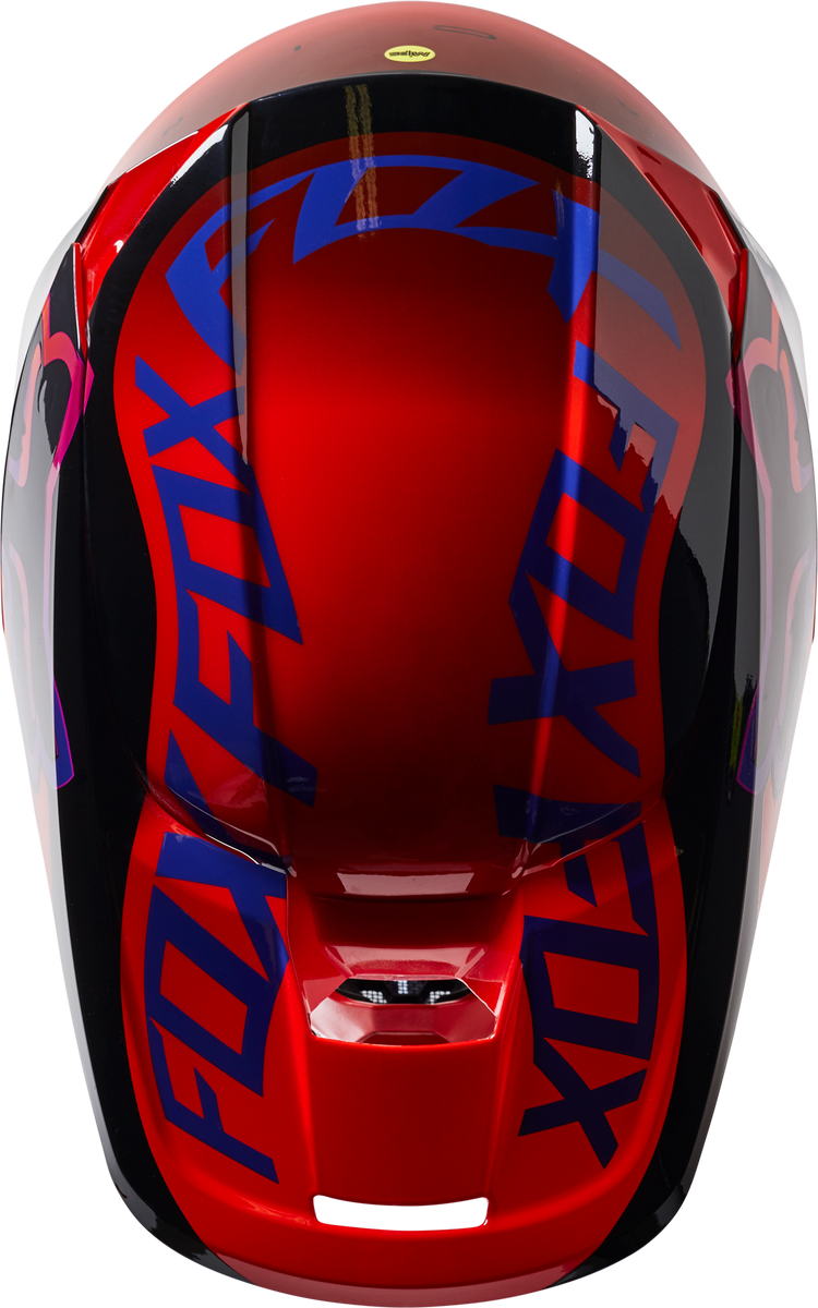 CASCO FOX V1 VENZ, ECE [FLO RED] – Fox Racing Colombia