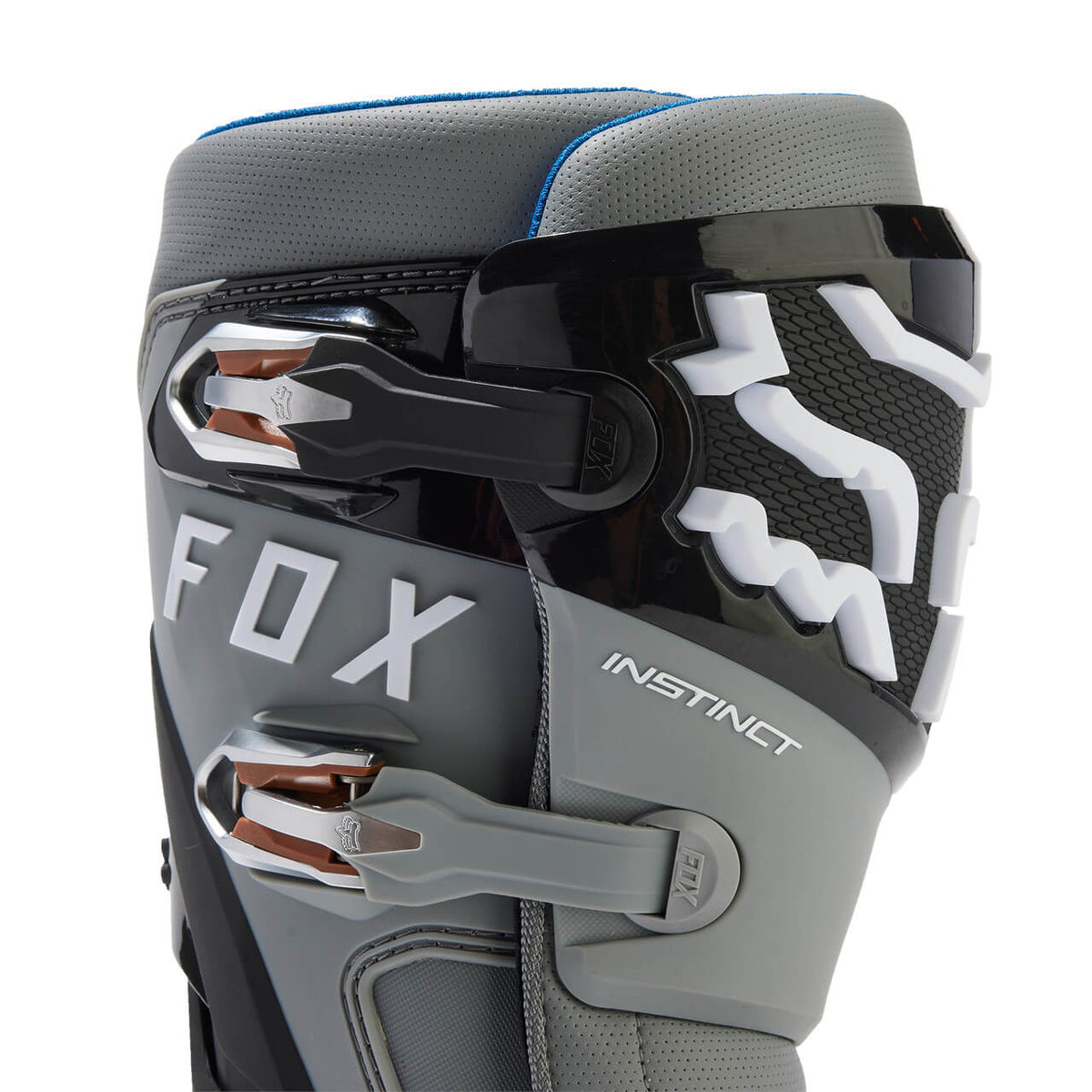 BOTAS FOX INSTINCT [GRIS / MARRÓN] – Fox Racing Colombia